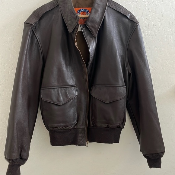 cooper | Jackets & Coats | Vintage Cooper A2 Goatskin Leather Jacket | Poshmark